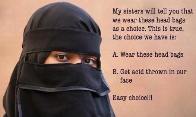 We must ban the Burqa • Bruce On Politics